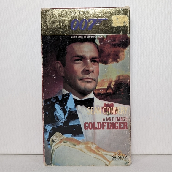 MGM | Cameras, Photo & Video | James Bond 07 Goldfinger 964 Vhs Cassette Movie | Poshmark